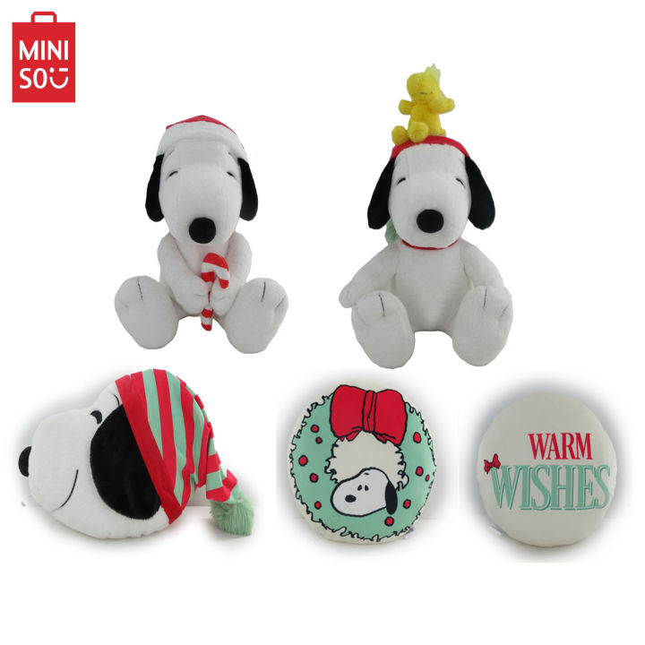 MINISO Snoopy Christmas Party Collection Plush/Back Cushion | Lazada PH