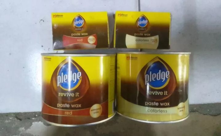 FLOOR WAX PLEDGE REVIVE IT PASTE WAX RED | NATURAL | COLORLESS ...