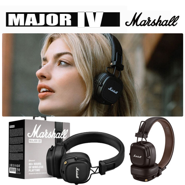 Marshall Major 4 A.N.C Gaming Headset Wireless Over-ear Headphones with ...