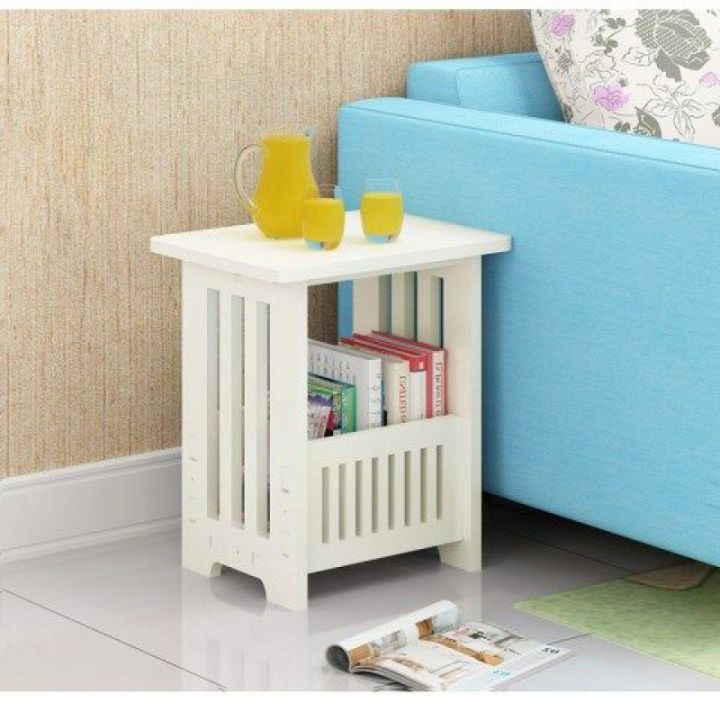 【In stock】Simple European Modern Square Small Coffee Table Magazine ...