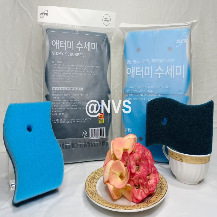 ATOMY SCRUB SPONGE for dishes. | Lazada PH