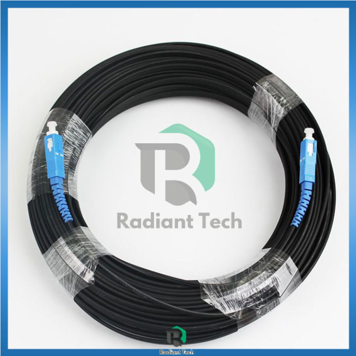 Fiber Cable From 20M To 400M FOC SC/UPC-SC/UPC Single Core Outdoor ...