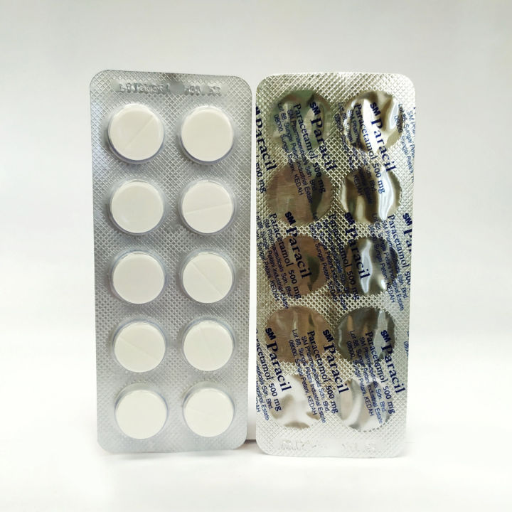 Paracil Paracetamol 500mg tablet 10s | Lazada