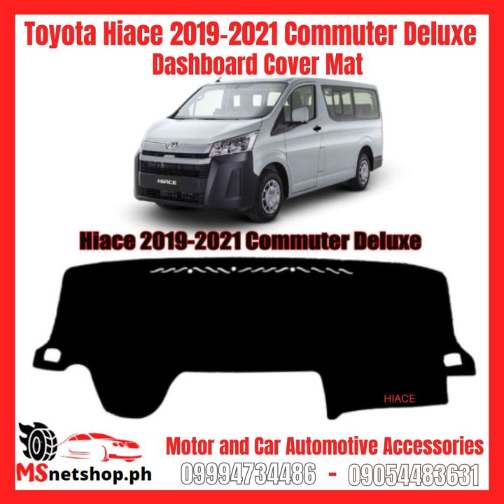 Toyota Hiace 2019-2021 Commuter Deluxe Non-Slip Dashboard Cover Mat ...