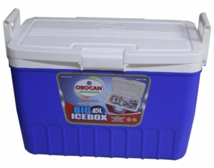 Orocan Ice Box Chest Insulated Cooler 45-Liters (Blue) | Lazada PH