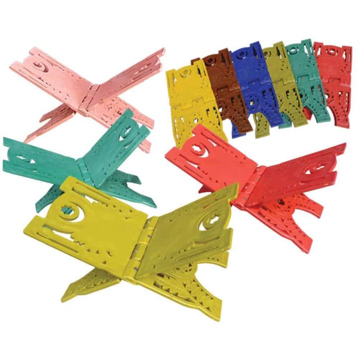 10 Pcs Rehal Plastic Rihal Lipat (Mix Colour) Rehal Plastik Biasa Rihal ...