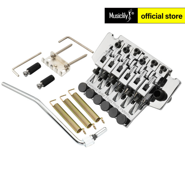 Musiclily Pro 54mm (2-1/8 inch) String Spacing Low Profile Double ...