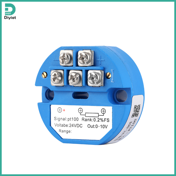 PT100 Temperature Sensor Temperature Transmitter Isolated Detector ...