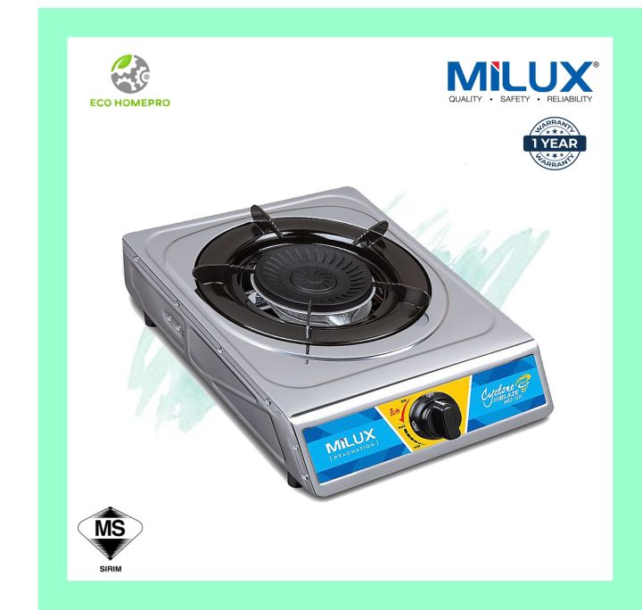 Milux Single Burner Gas Cooker MSS-1211 | Lazada