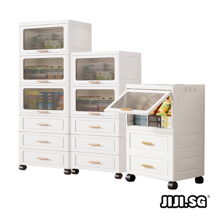 (JIJI.SG) LACEE Flip Top Drawer Cabinet - Storage / Cabinet / Drawer ...