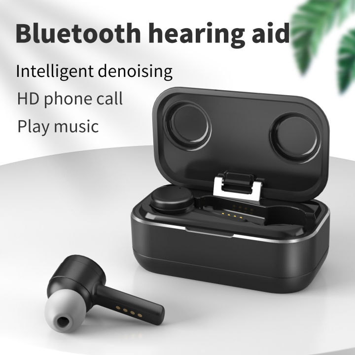 Bluetooth hearing aids wireless 1 pair personal sound amplifier in the ...