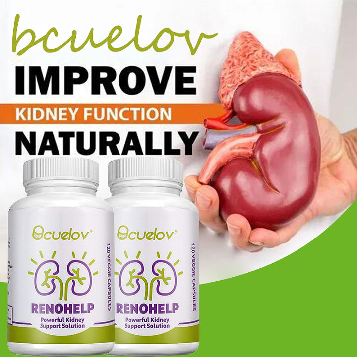 Renohelp Powerful All Natural Kidney Support Supplement for Healthy ...