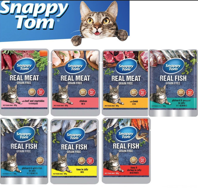 Snappy Tom Pouch Wet Cat Food 85g | Lazada