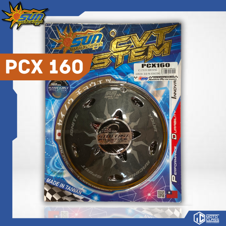 SUN CLUTCH BELL HOUSING HD W/COATING PCX 160 BLACK CLUHS24 | Lazada PH