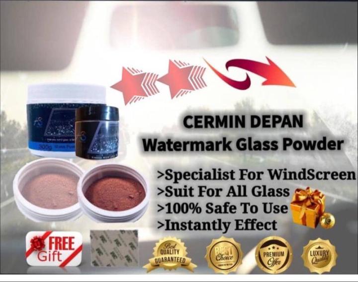 Watermark Remover Powder [WindScreen Glass Polish][Home Glass Polish ...
