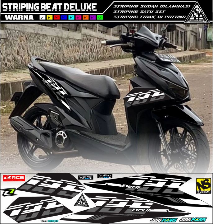Striping variasi honda beat deluxe motif simple terbaru | Lazada Indonesia