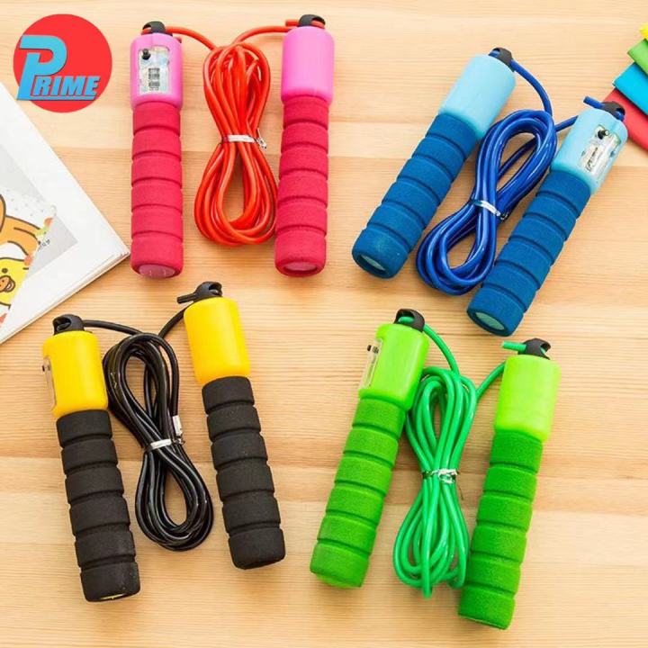 PRIME Jump Rope with Counter Skipping Plastic Rope | Lazada PH