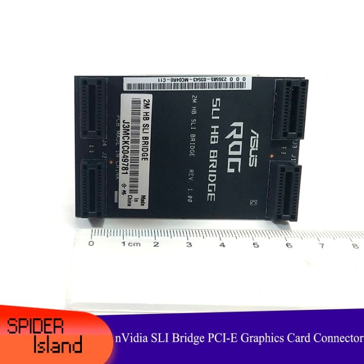 Nvidia Card Sli Bridge Pci-e กราฟิกตัวเชื่อมต่อสะพานสำหรับการ์ดแสดงผล ...