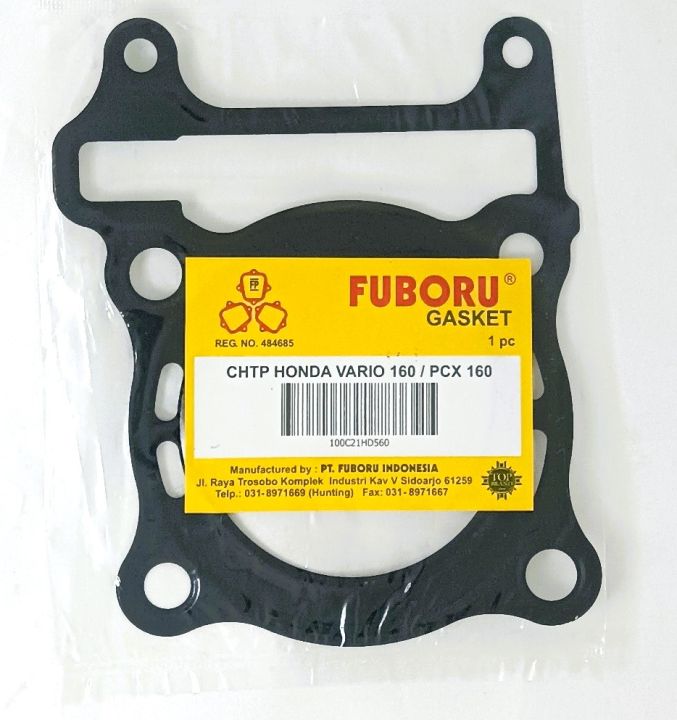 PAKING CYLINDER HEAD HONDA VARIO 160 CHTP FUBORU ORIGINAL | Lazada ...