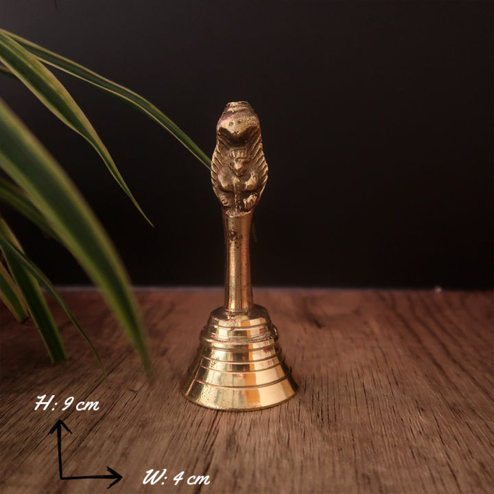 Pure Brass Small Pooja Hand Bell for Prayers (Religious) | Lazada