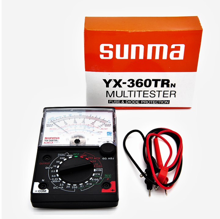 YX-360TRN Multi Tester Analog Multimeter Continuity Check | Lazada PH