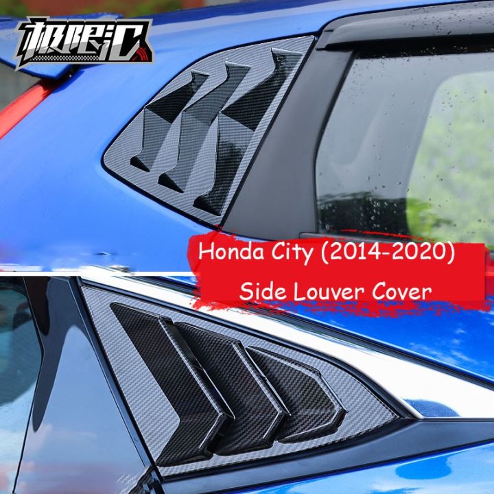 ZERUI Honda Jazz / Fit 2014 - 2020 MUSTANG Aerodynamic ABS Side Window ...