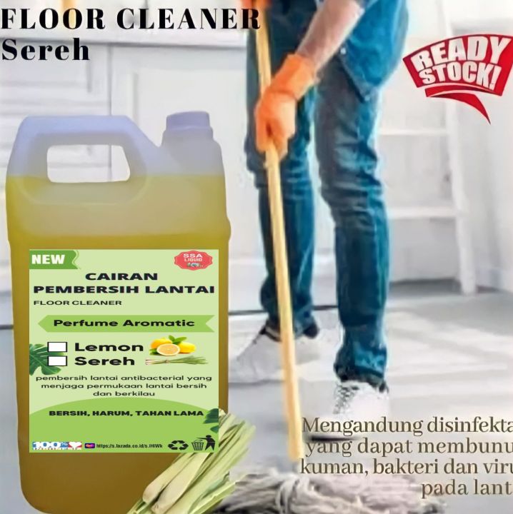 Karbol Pembersih Lantai Aroma Sereh 5 Liter Lazada Indonesia