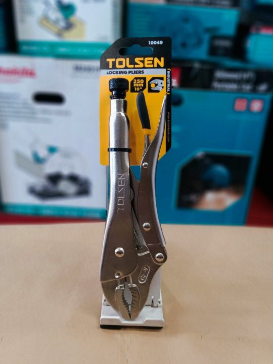 Industrial Vise Grip Locking Pliers 250mm (10") Curved Jaw | Lazada PH
