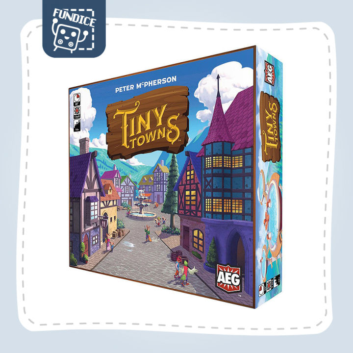 Fun Dice: Tiny Towns Board Game | Lazada.co.th