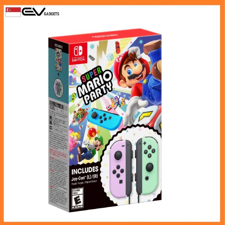 Nintendo Switch Super Mario Party Game + Joy-Con Bundle | Lazada Singapore