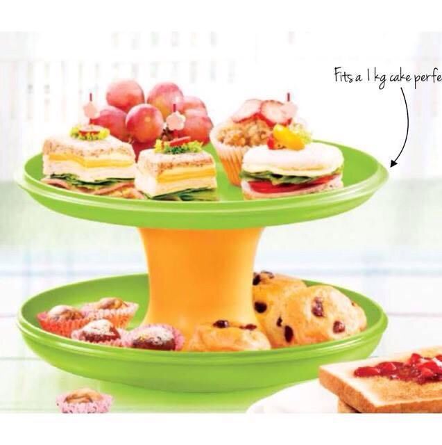 Tupperware Serving Tier Set - 1 set | Lazada