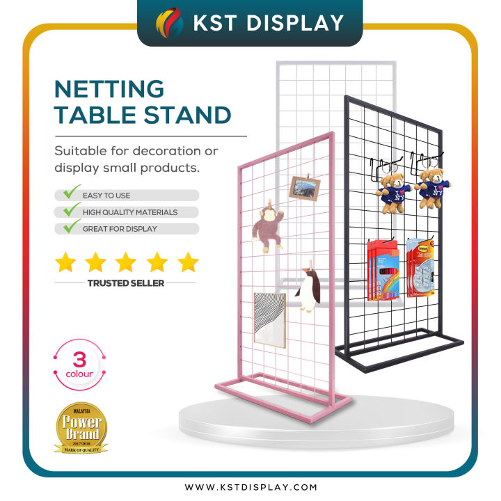 Netting Frame Table Stand For Hanging Product For Display | Lazada