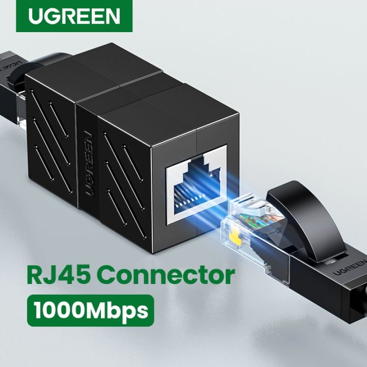Ugreen RJ45 Connector Cat7/6/5E Ethernet Adapter 8P8C Network Extender ...