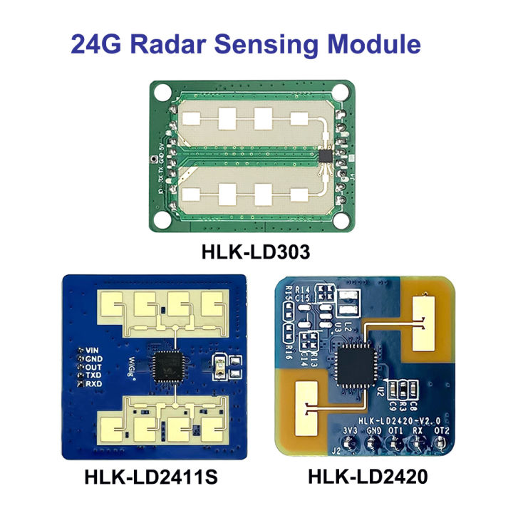 Hi-Link 24G millimeter wave radar LD2420 human presence sensing module HLK-LD2411S human micro ...