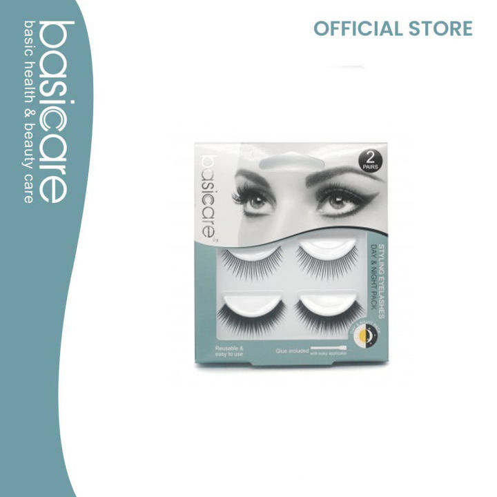 BASICARE Styling Eyelashes with Latex Glue Day & Night 1923 BCBB15 | Lazada PH