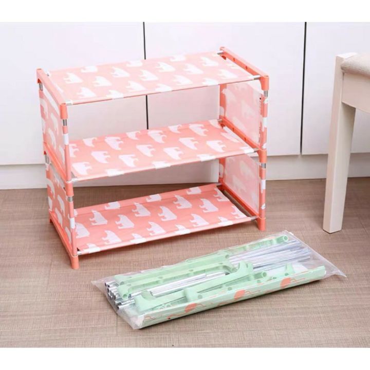 3 LAYERS Shoe Rack Assembly Multi-Storey - 3层多功能鞋架 - READY STOCK | Lazada