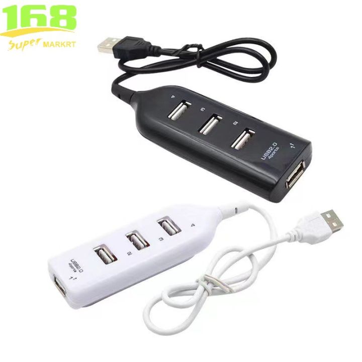 New One for Four for PC Micro USB 2.0 4 Port Splitter Multi-hub ...