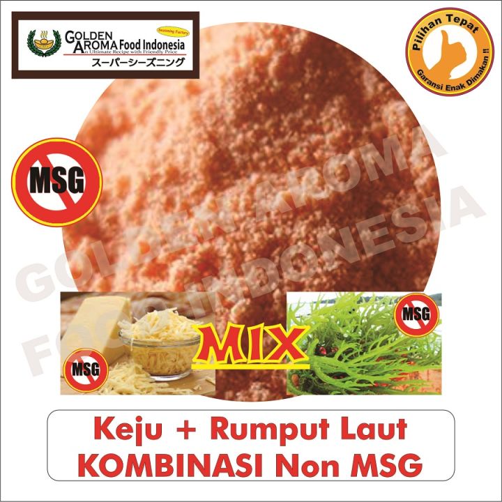 Bumbu Tabur Rasa Keju Mix Rumput Laut NON MSG 1 Kg Bubuk Tabur ...