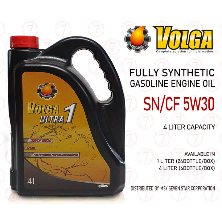 VOLGA SNCF 5W30 4L Heavy Duty Fully Synthetic Engine Oil | Lazada PH