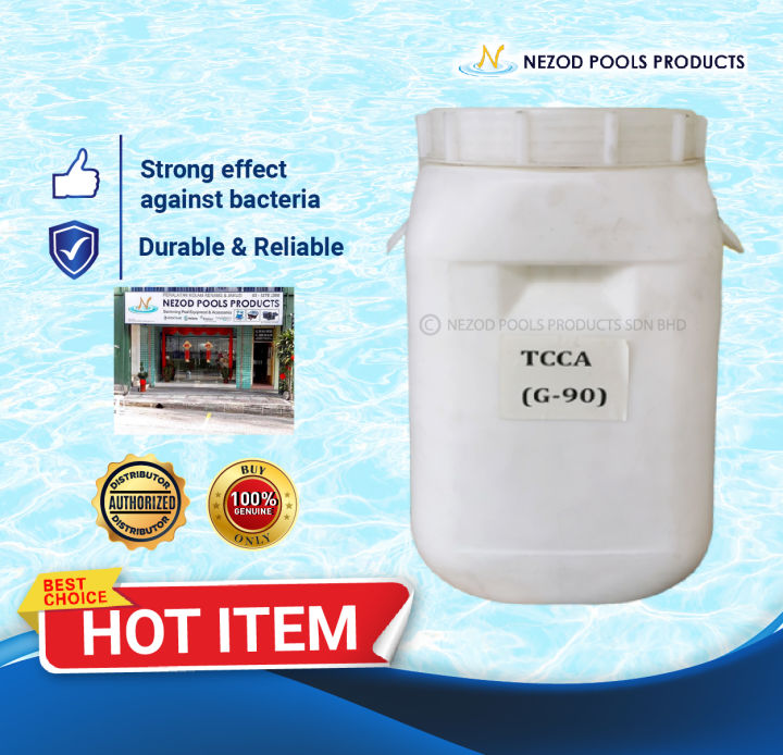 TCCA 90% GRANULAR CHLORINE CHINA - KLORIN – 25KG - NEZOD POOLS PRODUCTS ...
