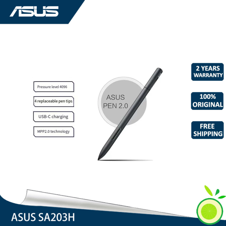 ASUS SA203H STYLUS PEN 2.0，4096 Level Charging Pressure Sensing STYLUS ...
