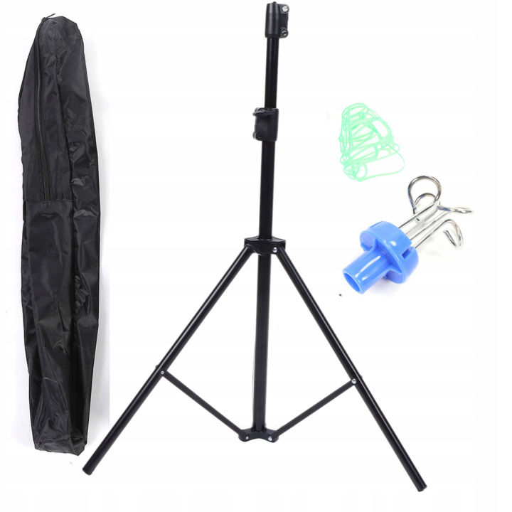 Foldable IV Pole Triangle Stand Vertical Infusion Stand Pole Home ...