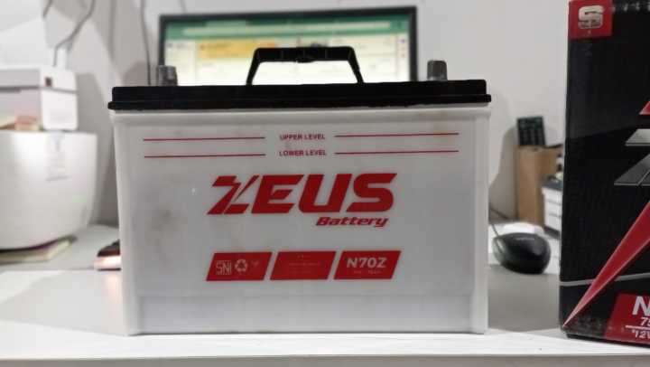aki mobil Isuzu D-Max zeus battery N70Z ( 75D31R) | Lazada Indonesia