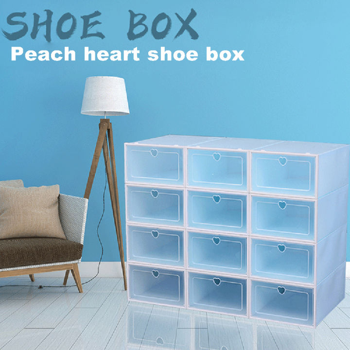 1PC Shoe Cabinet Shoe Organizer Dustproof Shoebox Drawer Case Shoes ...