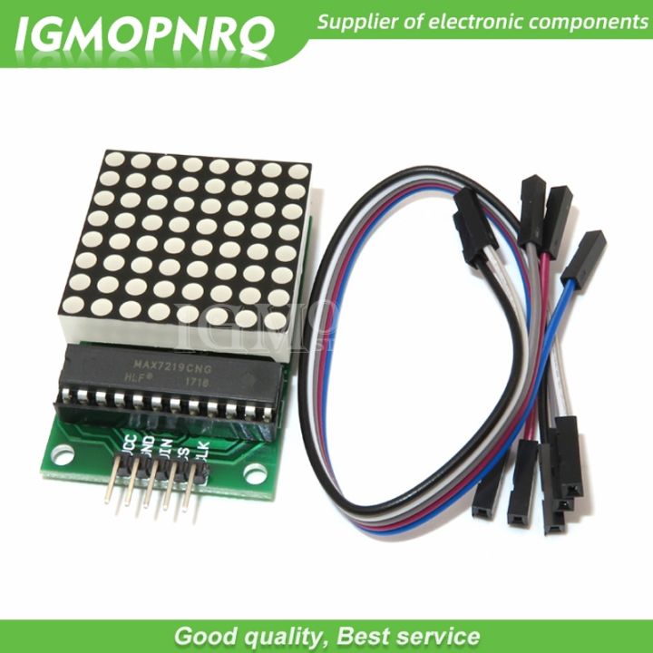 MAX7219 Dot Led Matrix Module Led Matrix Controller MCU Control LED Display Module 8*8 For ...