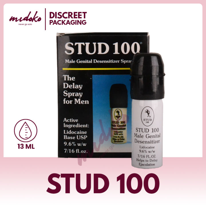Midoko 13ml Stud 100 Male Genital Desensitizer Penis Performance ...