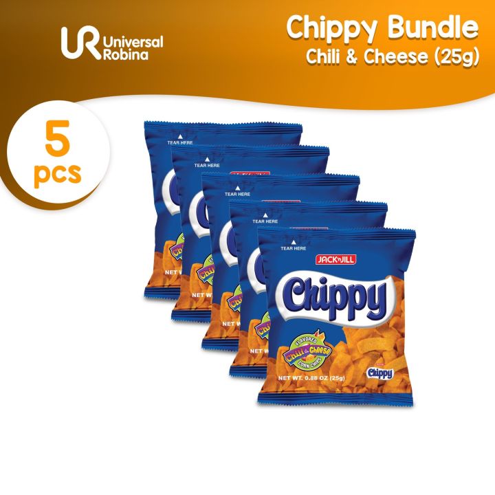 Chippy Chili & Cheese Flavored Corn Chips 25g - 5 packs | Lazada PH