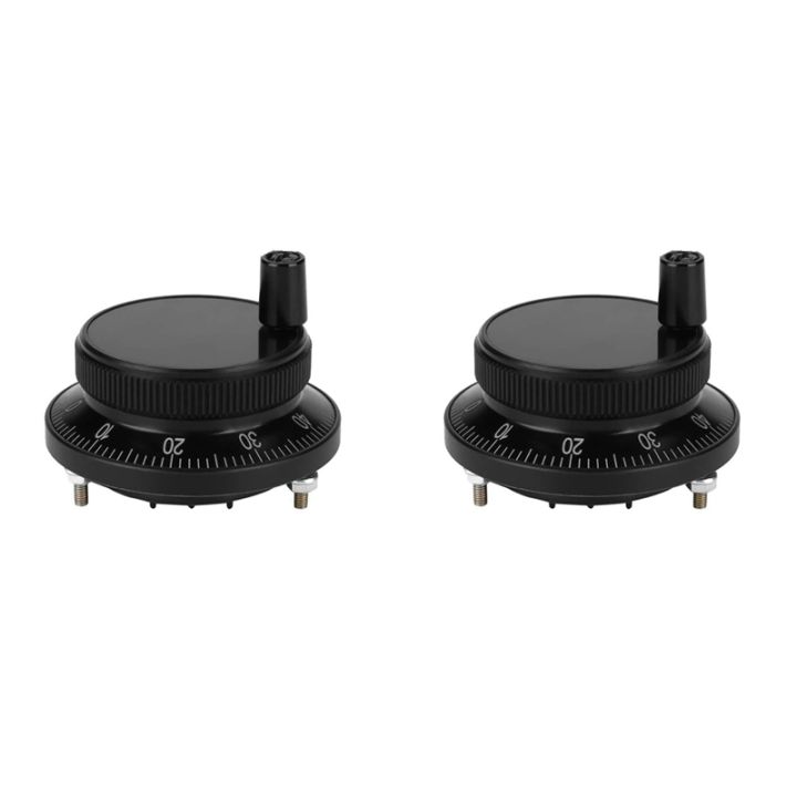 2X 100PPR 6 Terminal Electronic Hand Wheel Manual Pulse Encoder for CNC ...