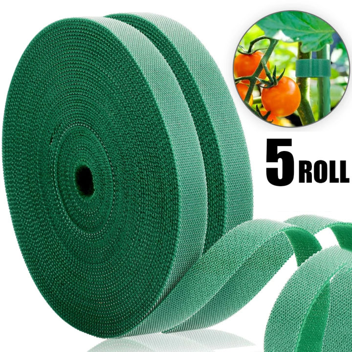 2M/Roll Nylon Plant Ties Plant Bandage Hook Tie Loop Adjustable Plant ...