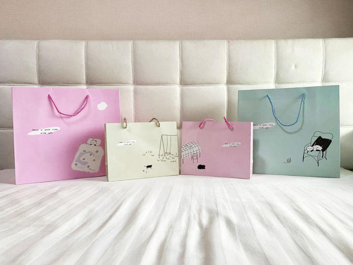 Paper Bag motif Kucing Good Time Cat / Tas Kertas / Tas Kado / Tas ...